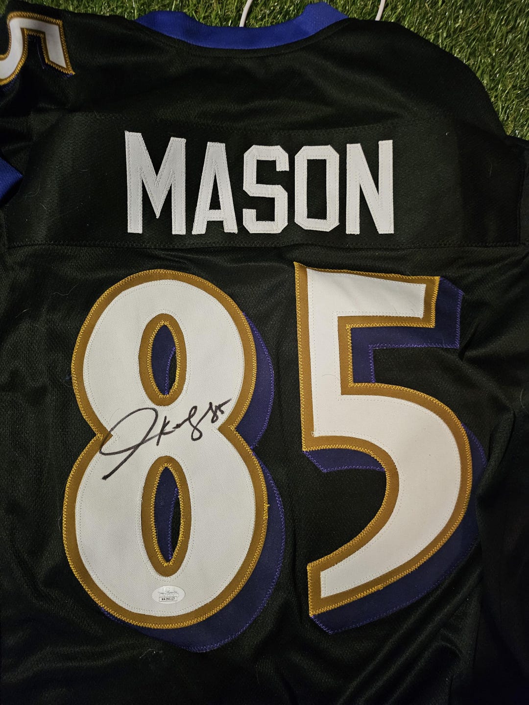 Signed Derrick Mason Jersey Plus Cards. - Etsy