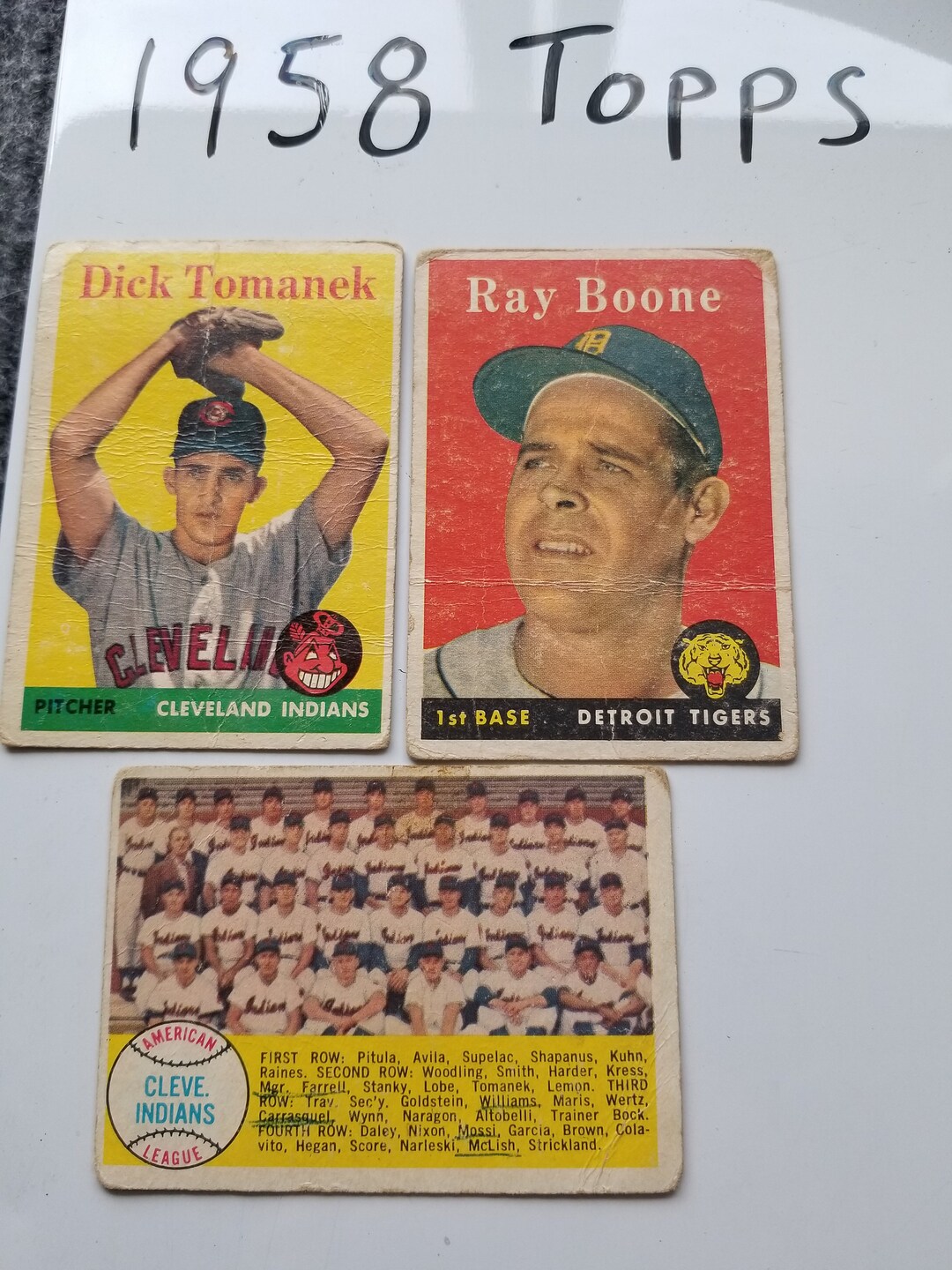 1958 Topps Baseball Cards - Etsy