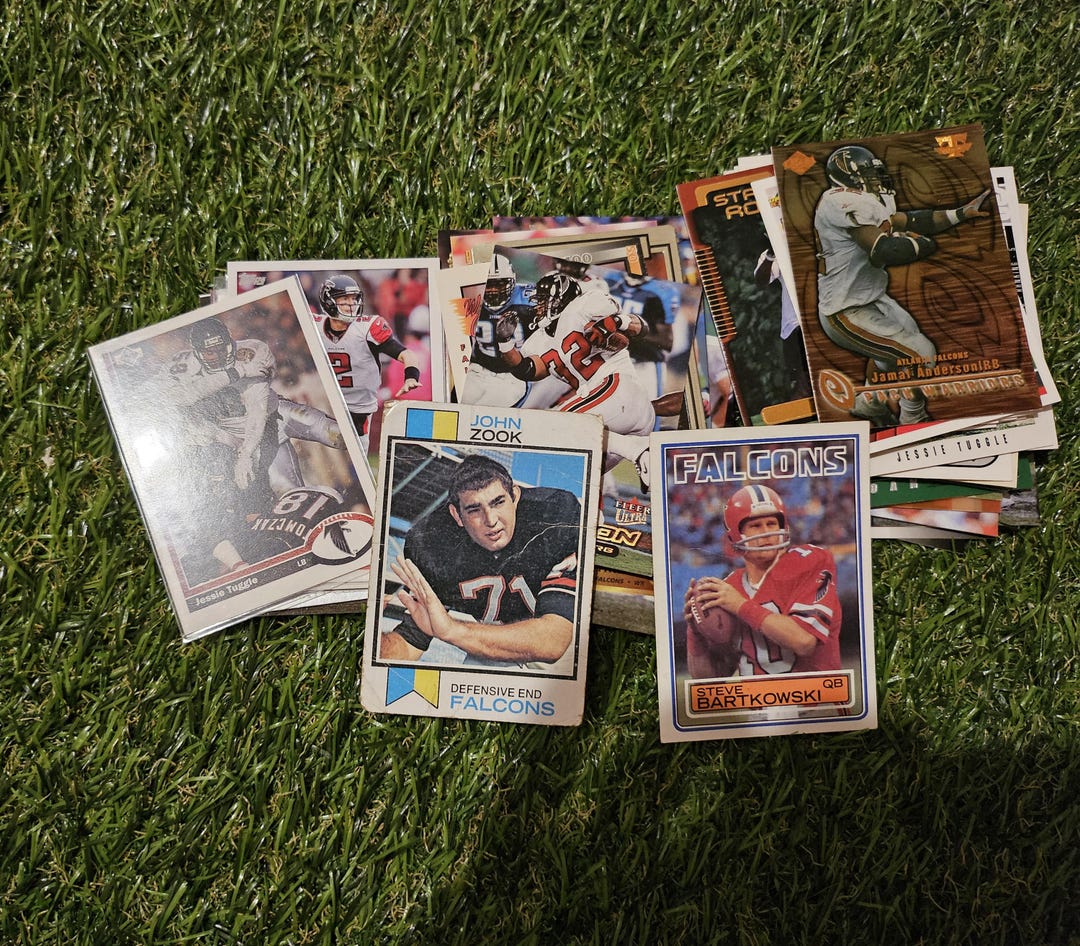 Various Atlanta Falcons Cards - Etsy