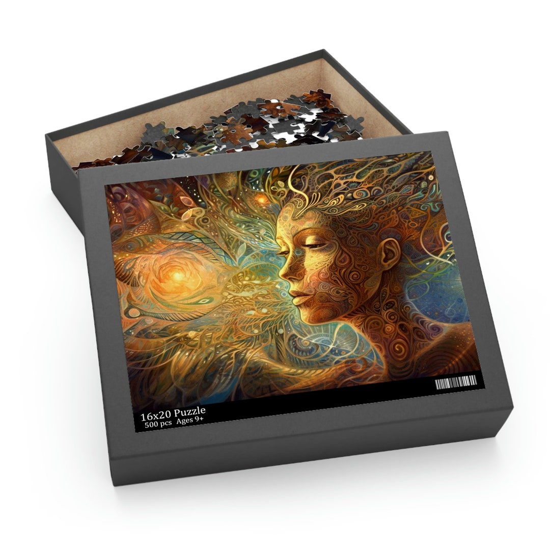 Mother Earth Gaia Puzzle 120 252 or 500 Pieces Mysticism - Etsy New Zealand