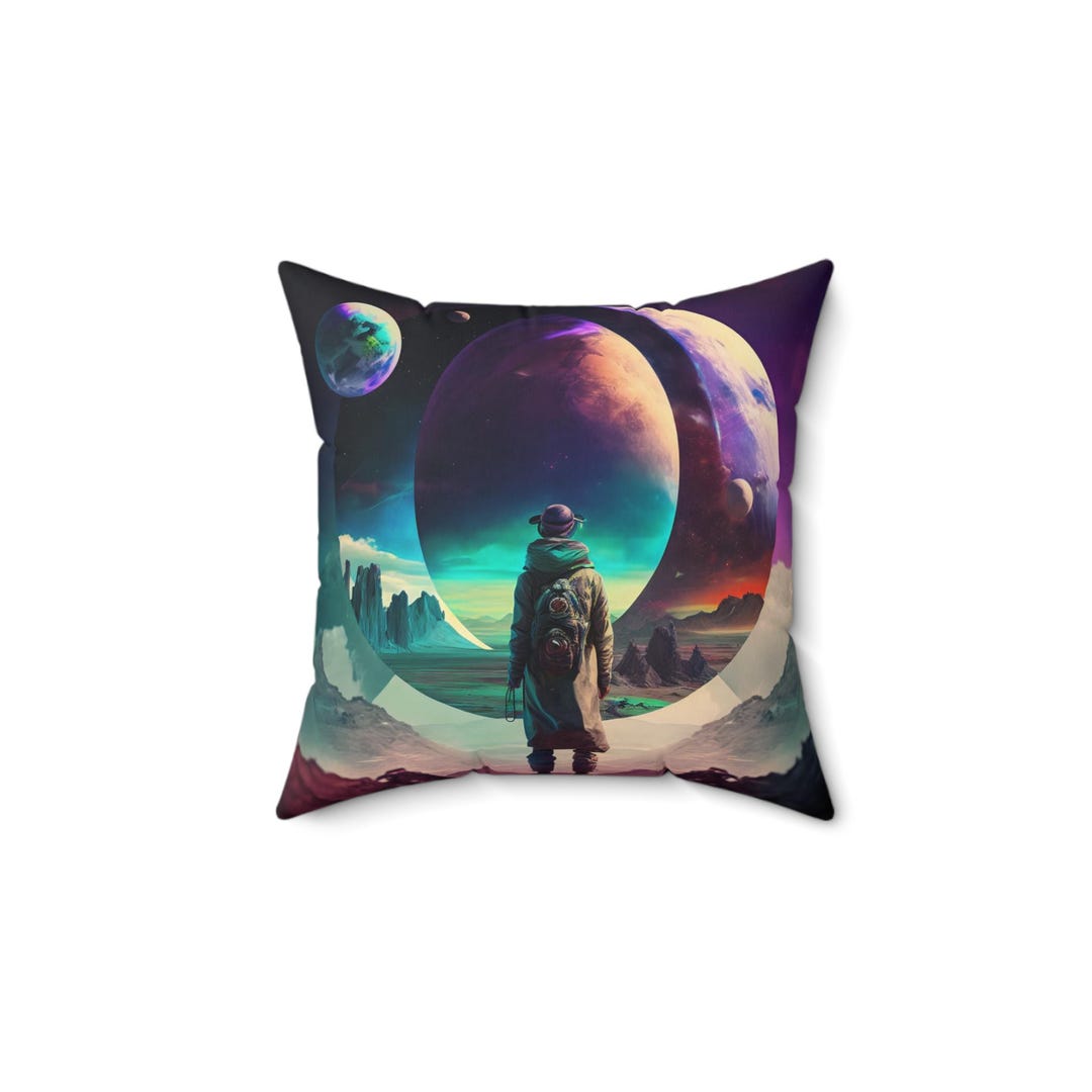 Space Explorer Astronaut Pillow 2, Kids Room Pillow, Future Explorer ...