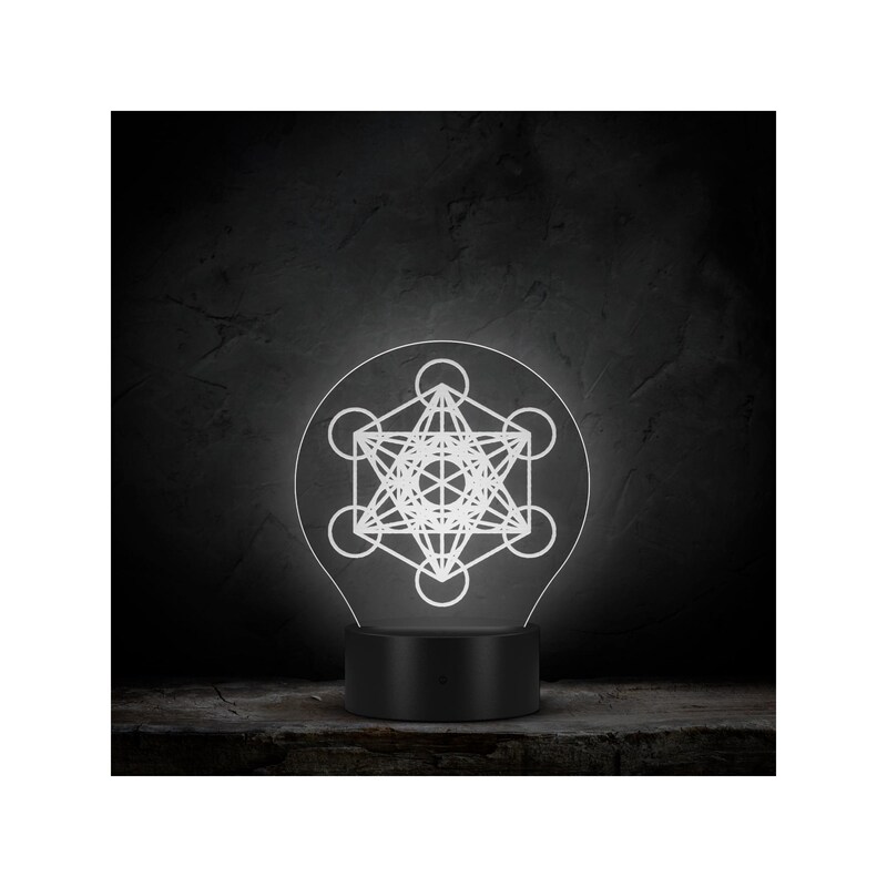 Sacred Geometry Lamp - Etsy