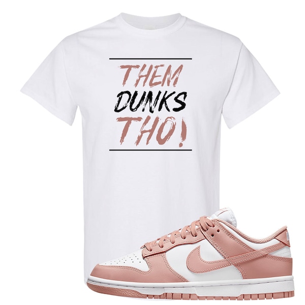 Rose Whisper Dunk Shirt - Etsy