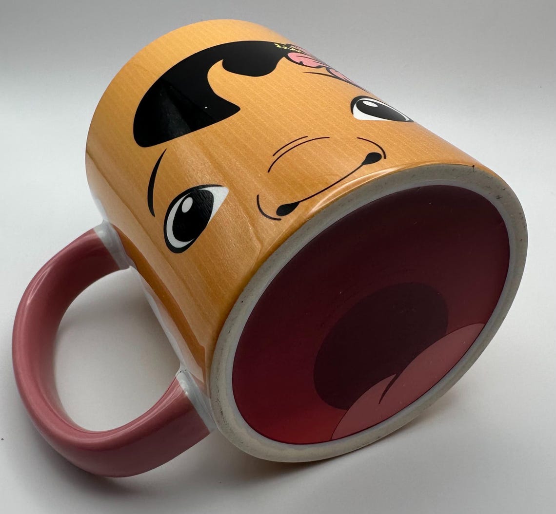 11oz or 15oz Coffee/tea/hot Choc Cup With Matching Coaster, Cartoon ...