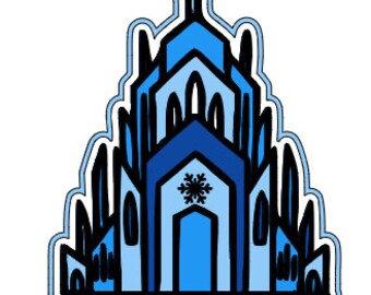 Frozen Movie Castle Svg - Etsy UK