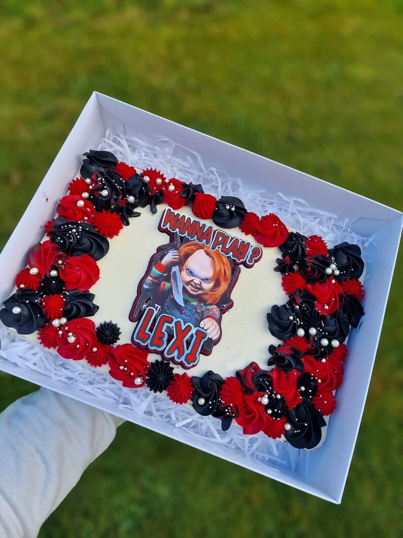 Chucky Doll Cake Topper - Etsy UK