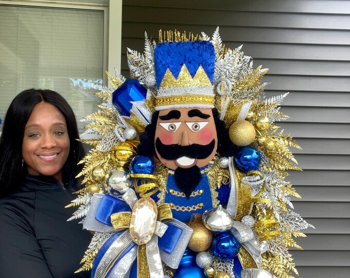 Nutcracker Swag, Nutcracker Wreath, Christmas Swag, Christmas Decor ...