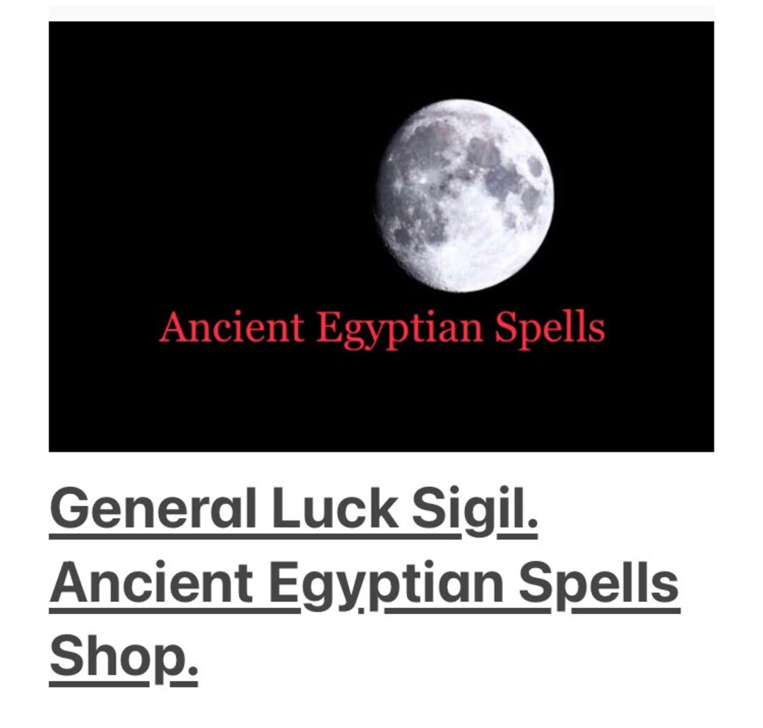 Good Luck & Protection Sigil Instant Download to Keep With You at All ...