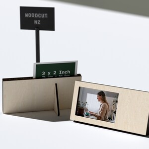Laser Cut Slot in Picture Frame - 3 X 2 Photo - Laser Cut Wood Picture ...