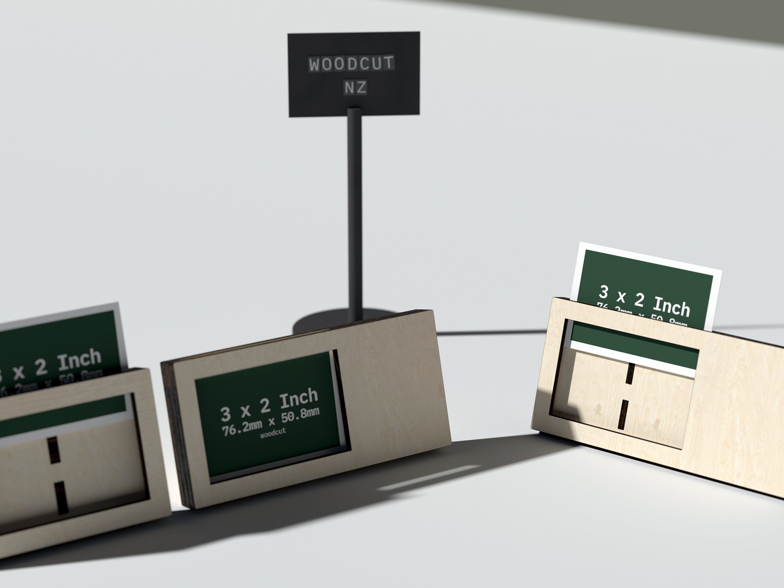 Laser Cut Slot in Picture Frame - 3 X 2 Photo - Laser Cut Wood Picture ...