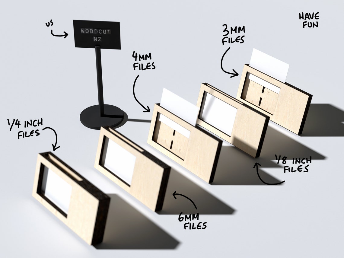 Laser Cut Slot in Picture Frame - 3 X 2 Photo - Laser Cut Wood Picture ...