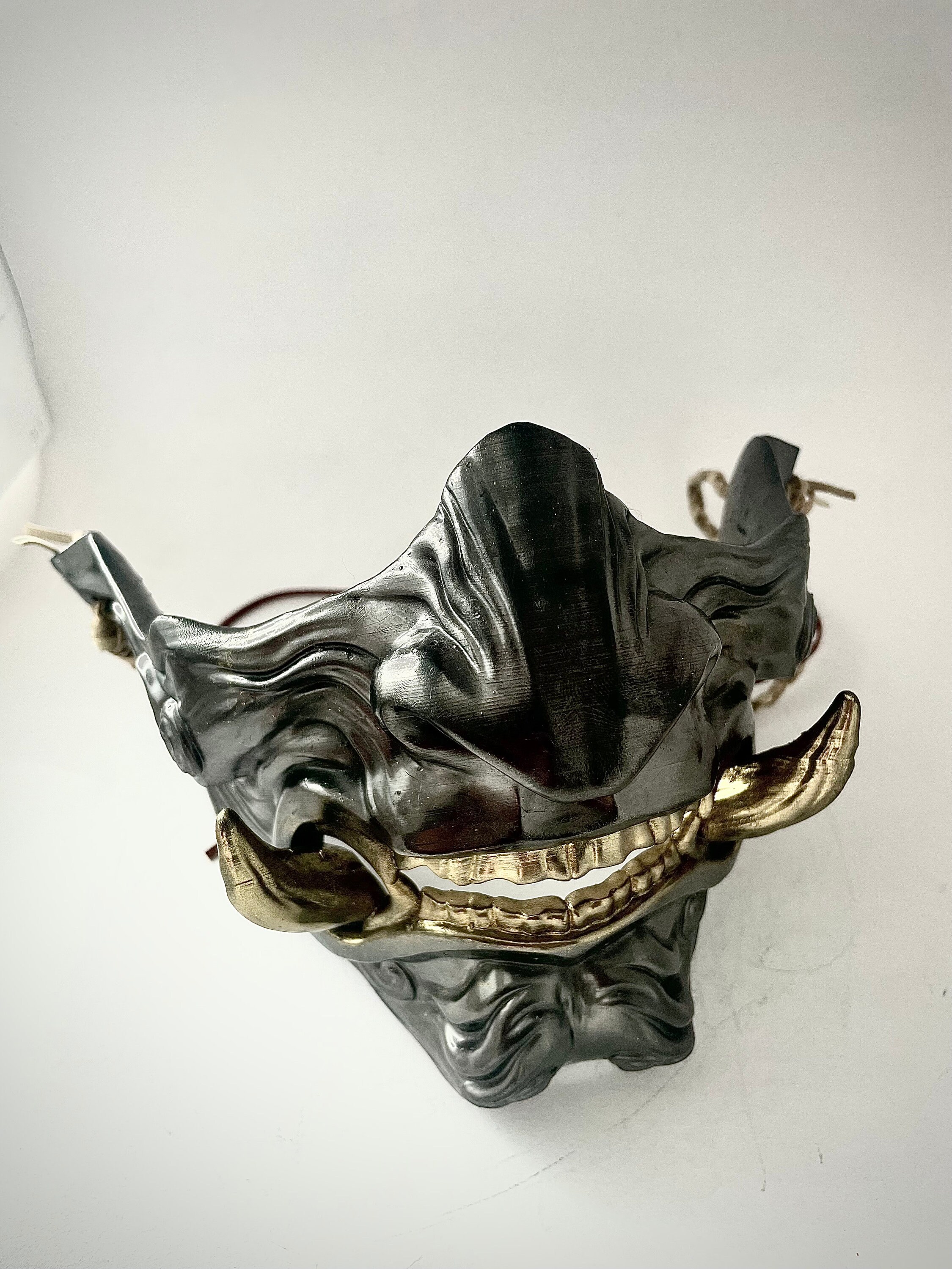 Japanese Menpo Oni Mask made to Order message for Customization ...