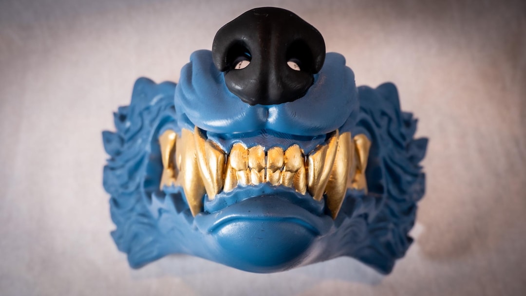 Wolf Menpo Japanese Mask *made to Order* - Etsy