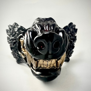 Wolf Menpo Japanese Mask *made to Order* - Etsy