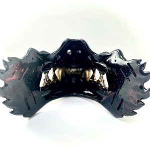 Wolf Menpo Japanese Mask *made to Order* - Etsy
