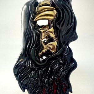 Wolf Menpo Japanese Mask *made to Order* - Etsy