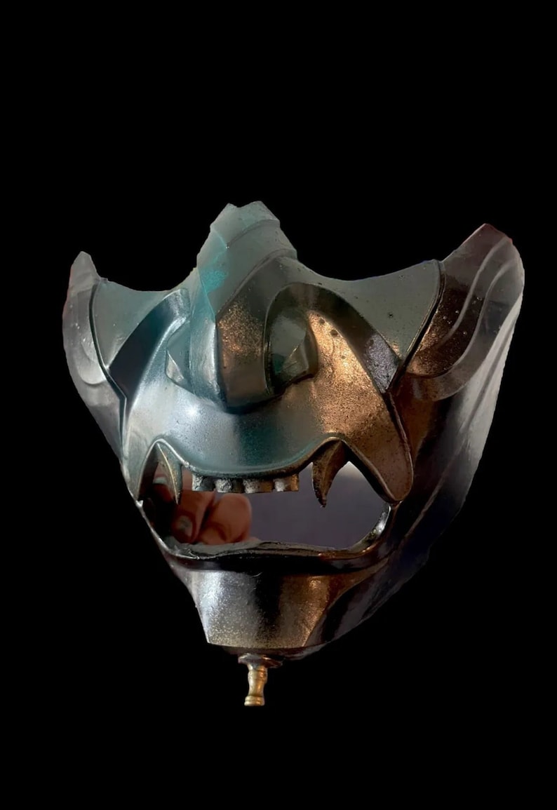 Jin Sakai Ghost of Tsushima Japanese Menpo Cosplay - Etsy