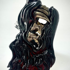 Wolf Menpo Japanese Mask *made to Order* - Etsy
