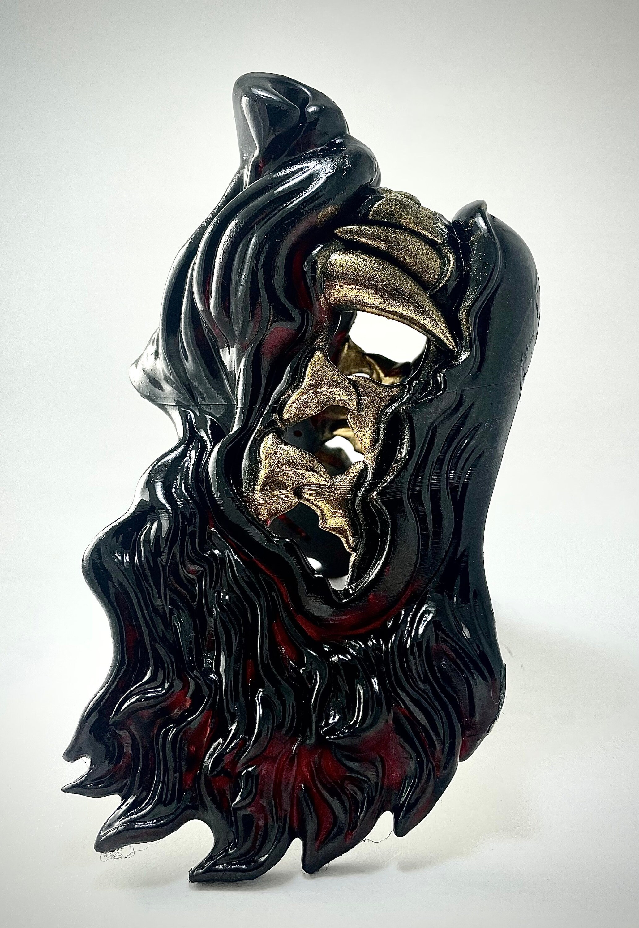 Wolf Menpo Japanese Mask *made to Order* - Etsy
