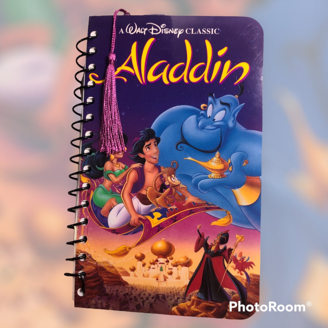 Disney Aladdin Vintage VHS Journal / Notebook - Etsy