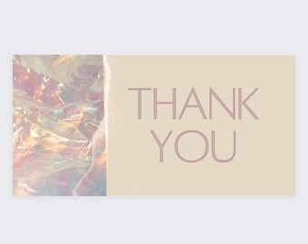 Customizable Cartoon Themed Thank You Card | Printable Card | Design on ...