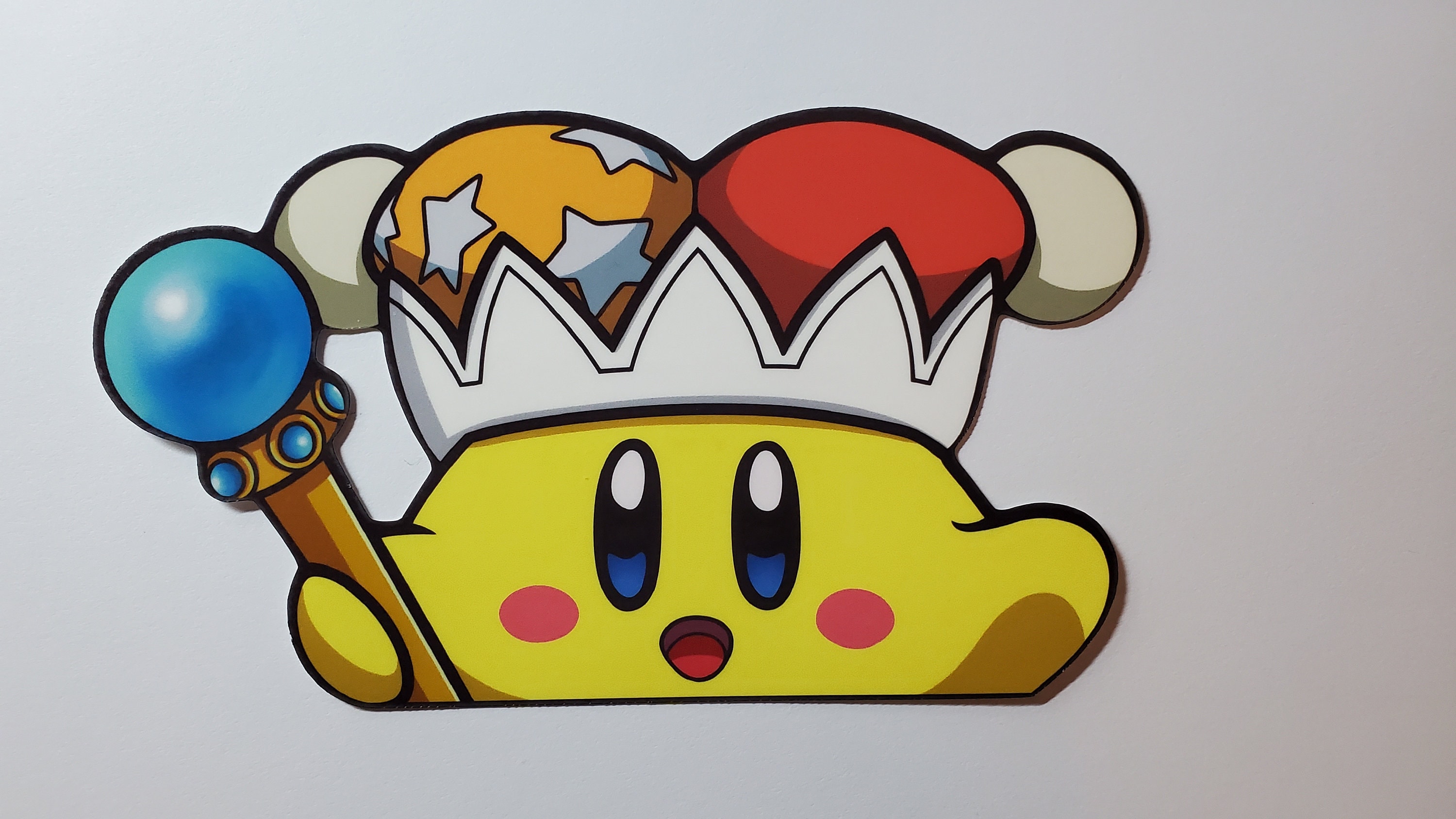 Kirby Powers Peeker Stickers sleep Kirby, Beam Kirby, Ice Kirby, Ninja ...