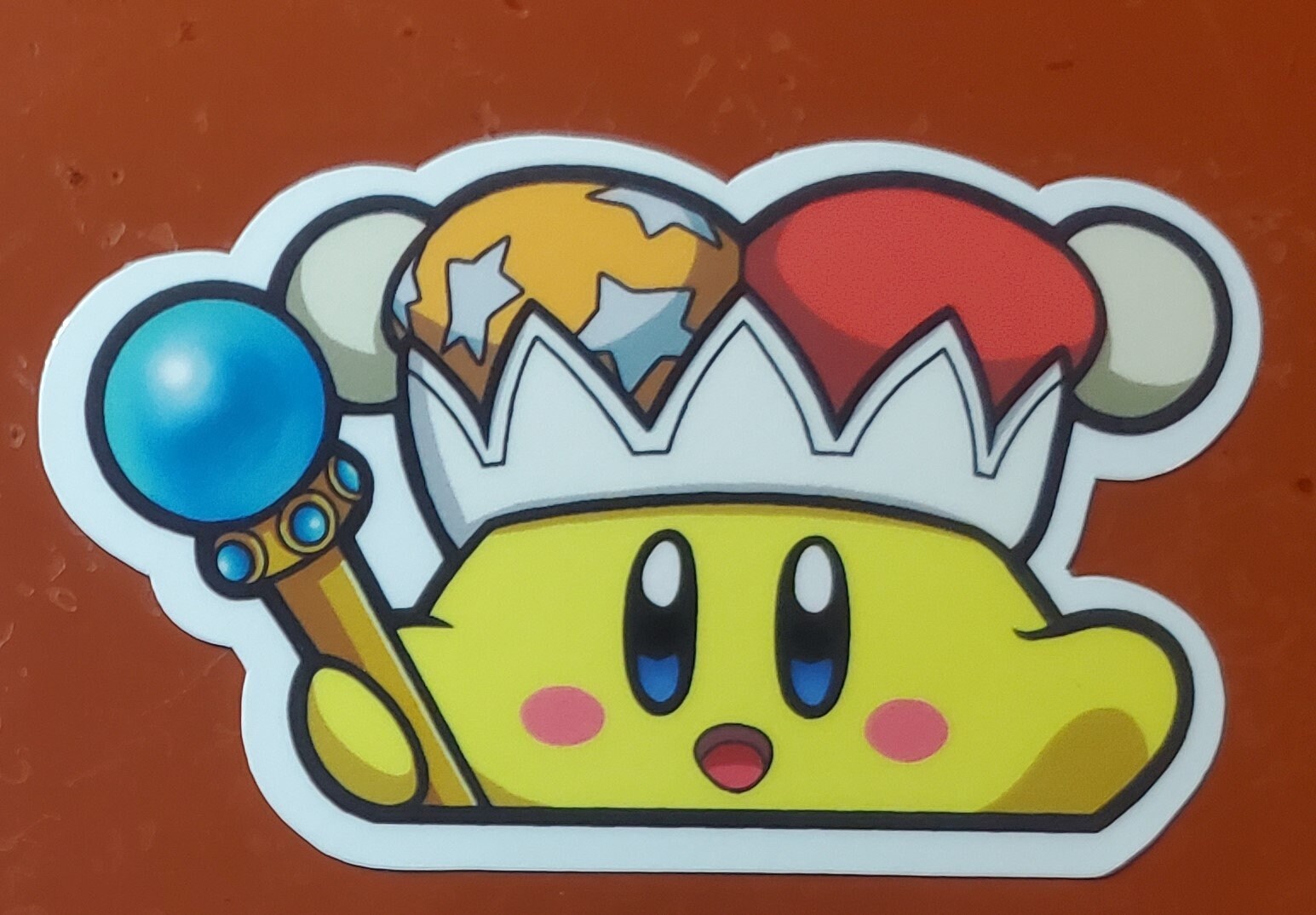Kirby Powers Peeker Stickers sleep Kirby, Beam Kirby, Ice Kirby, Ninja ...