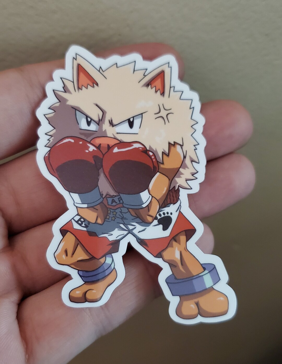Hajime No Primeape boxing Anime X Poke - Etsy