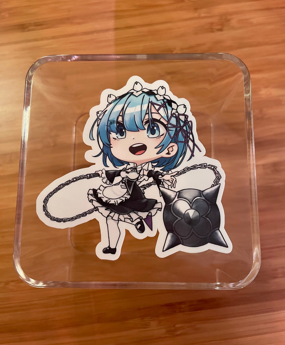 Re Zero Rem Anime Sticker - Etsy