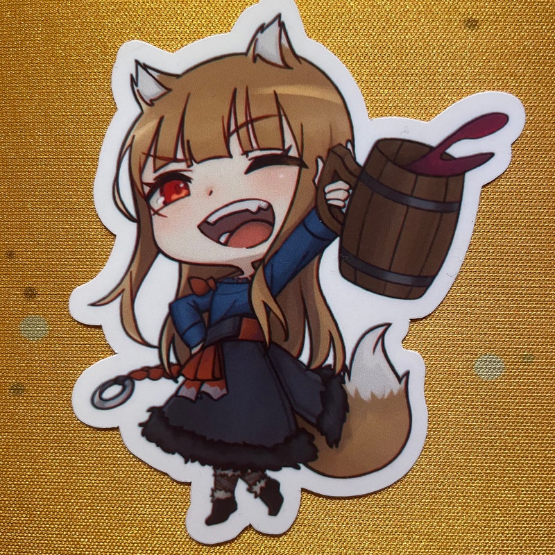Holo Anime Sticker - Etsy