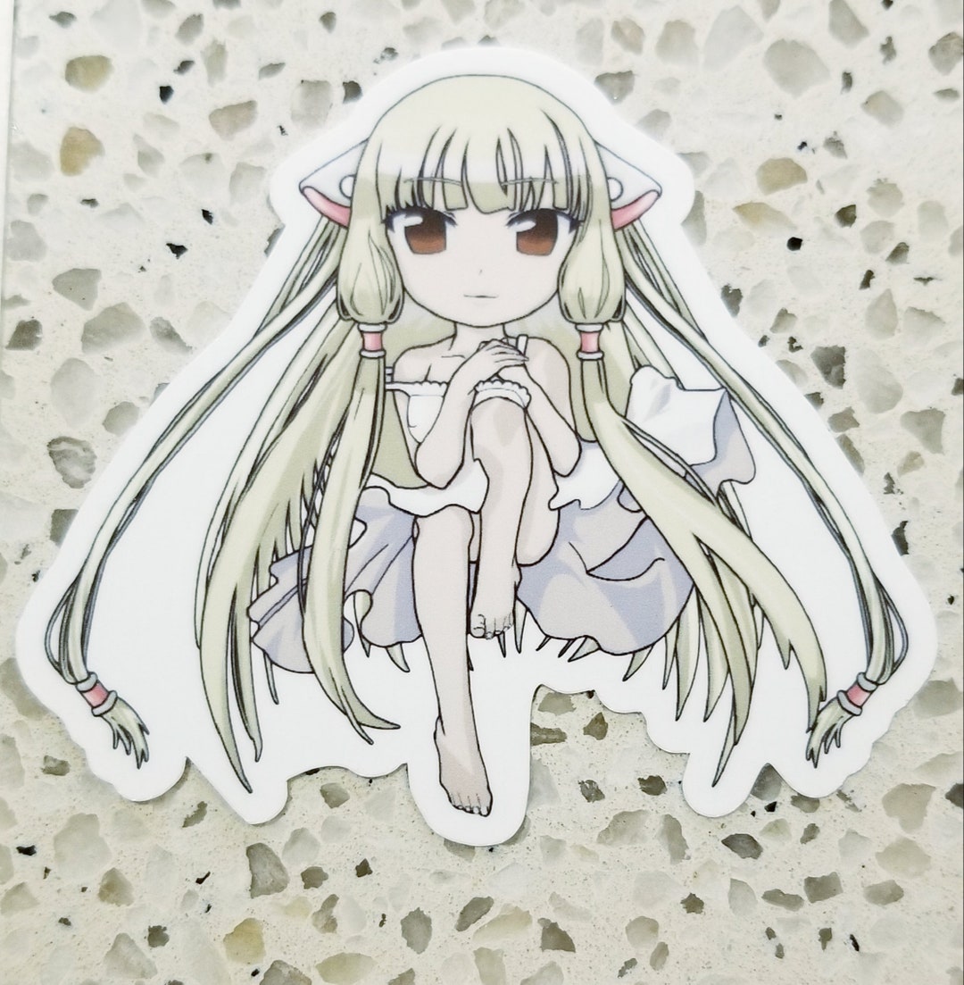 Chii Anime Girl Sticker - Etsy