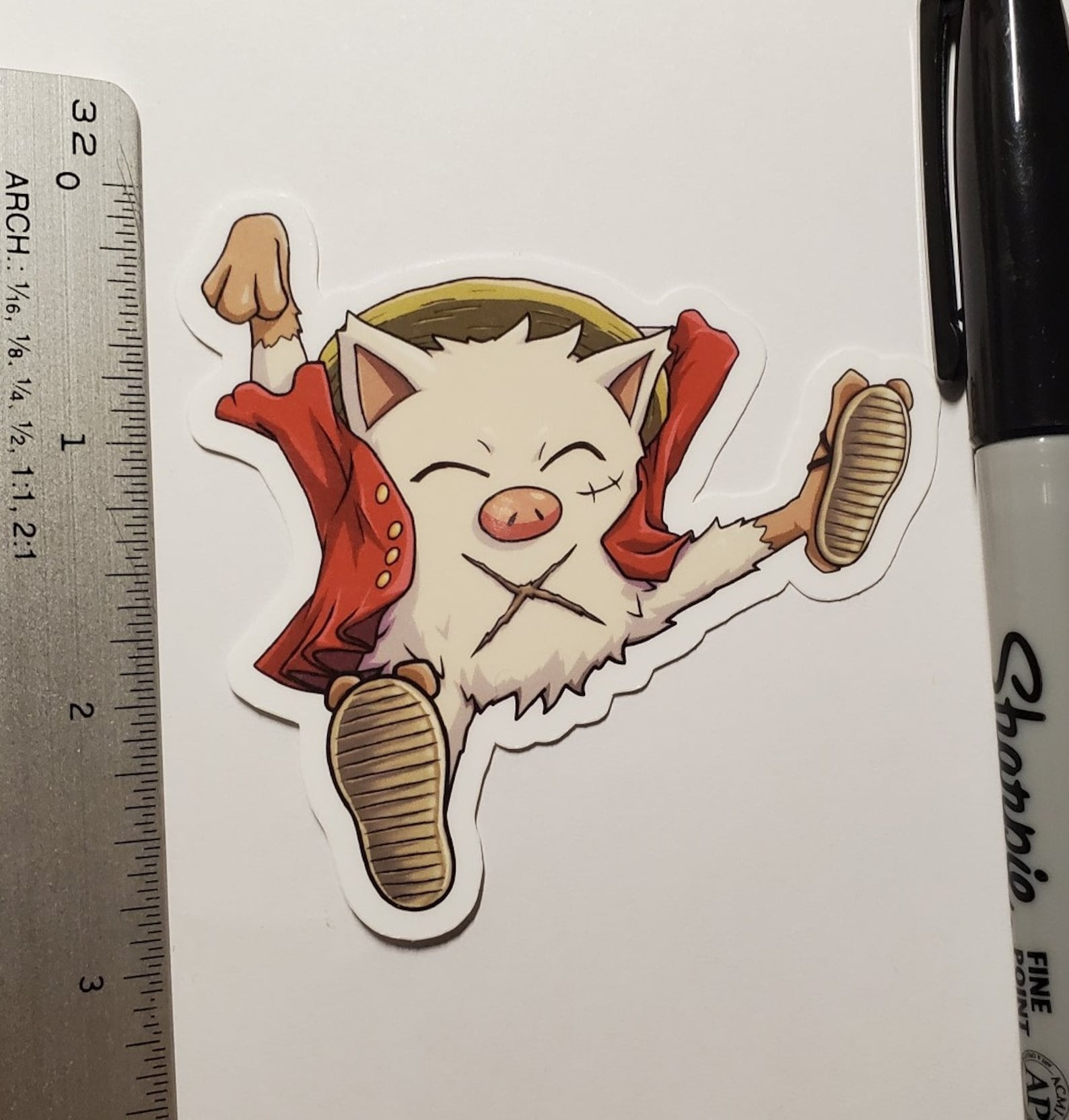 Mankey D Luffy Sticker - Etsy