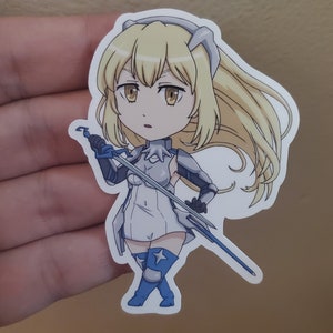 Danmachi Stickers Vol. 1 (bell, Ais, Aisha, Syr, Alise, Haruhime, Naaza ...