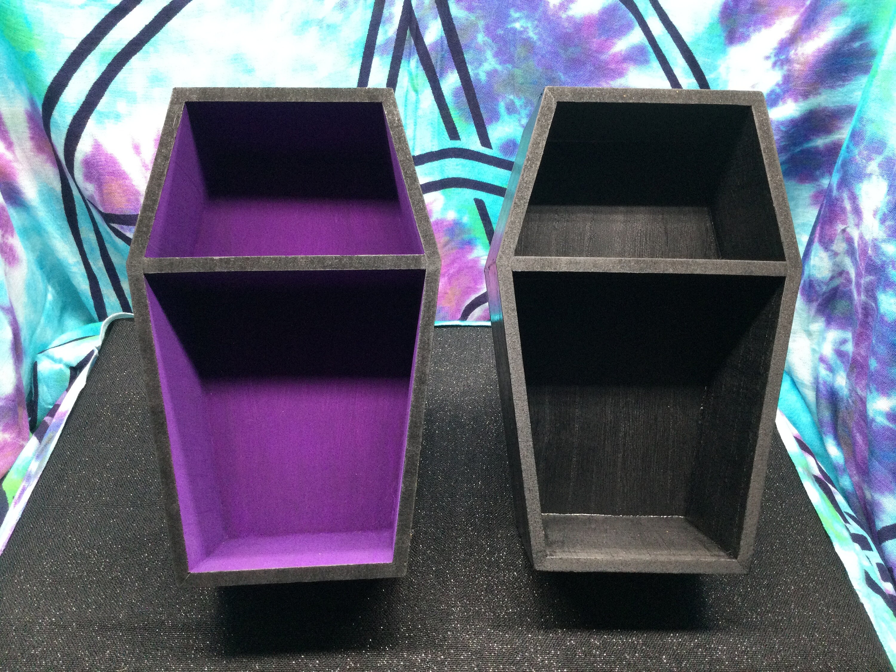 Coffin Shaped Display Shelf, Witchy Room Decor, Coffin Shadow Box ...