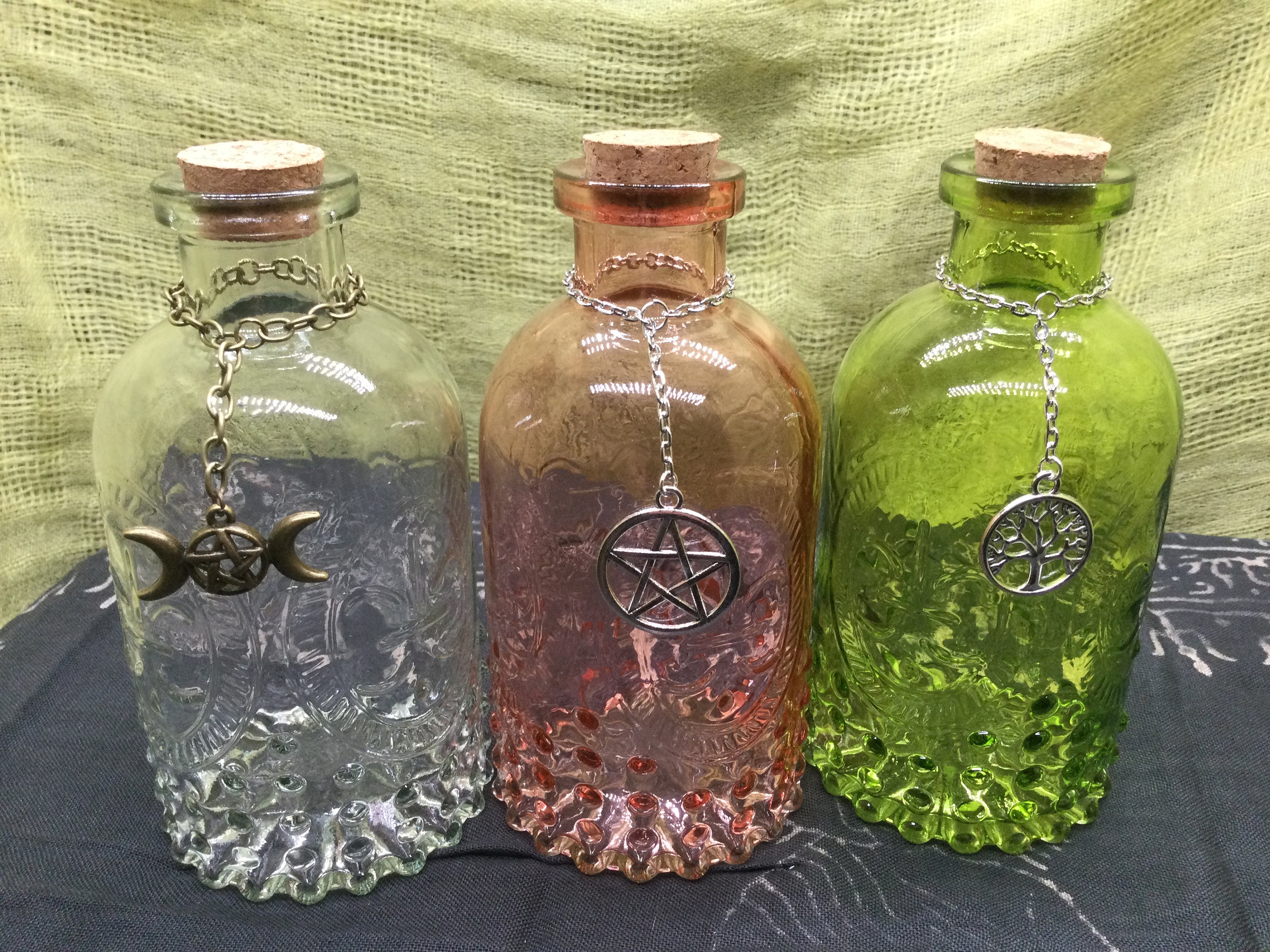 Potion Bottles, Herb Jars, Apothecary Jars, Witch Potions, Decorative ...