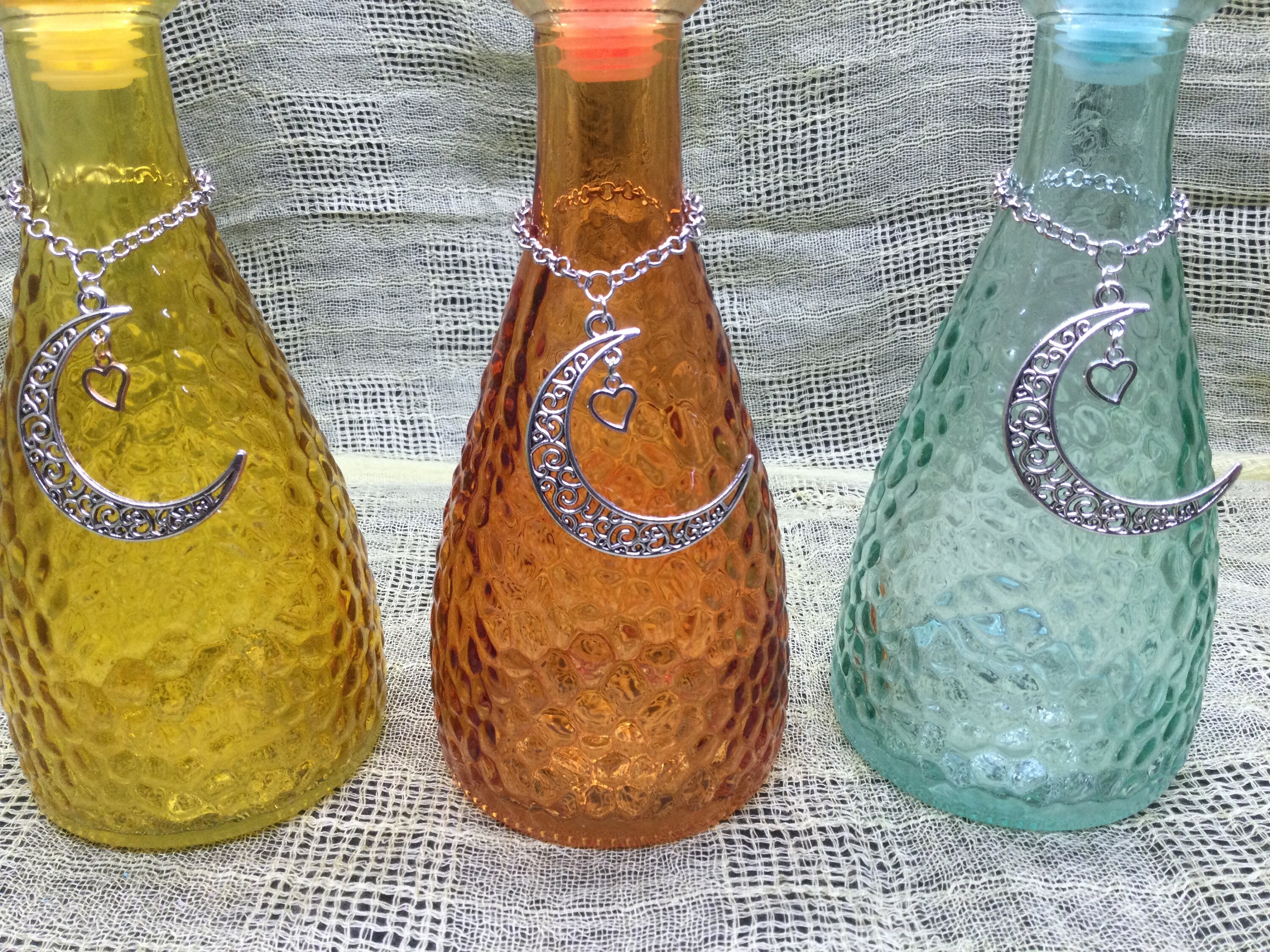 Potion Bottle, Moon Water Bottle, Spell Bottle, Earthy Bottle ...