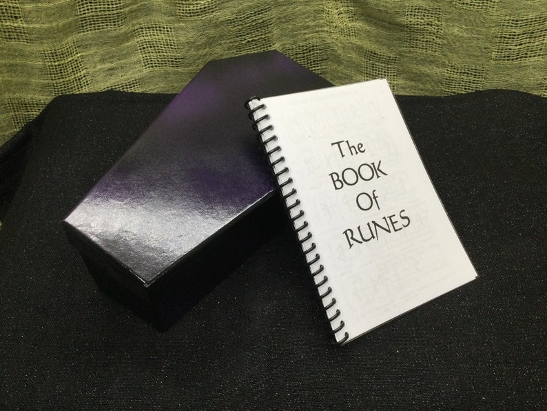 Viking Runes Coffin Shaped Viking Runes Wooden Runes Viking Rune Box ...