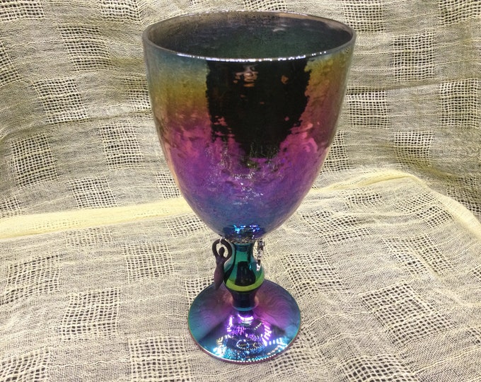 Goddess Goblet, Goddess Chalice, Altar Goblet, Witchy Chalice, Wine ...