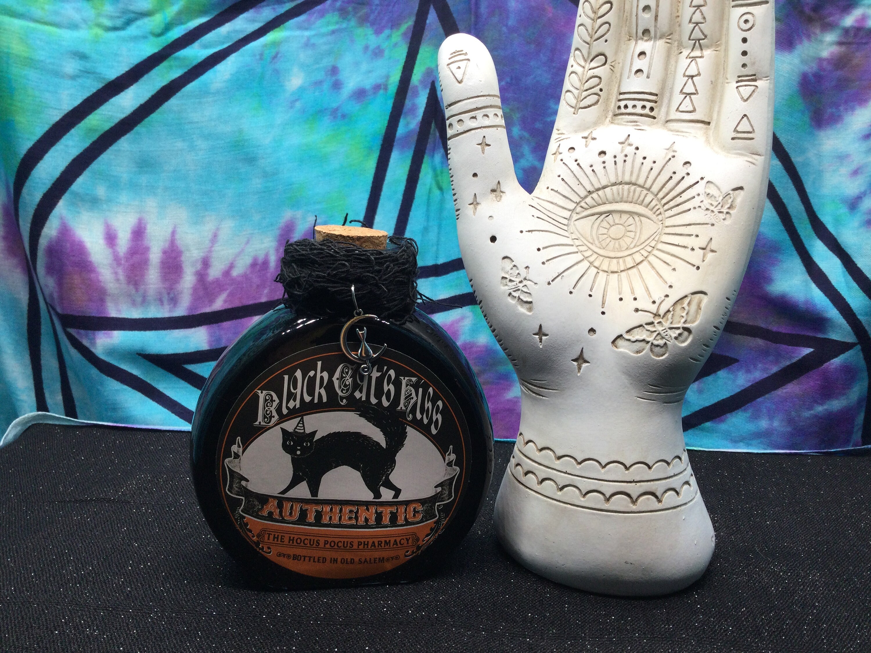 Novelty Potion Bottles, Halloween Decorations, Black Potion Bottle With ...