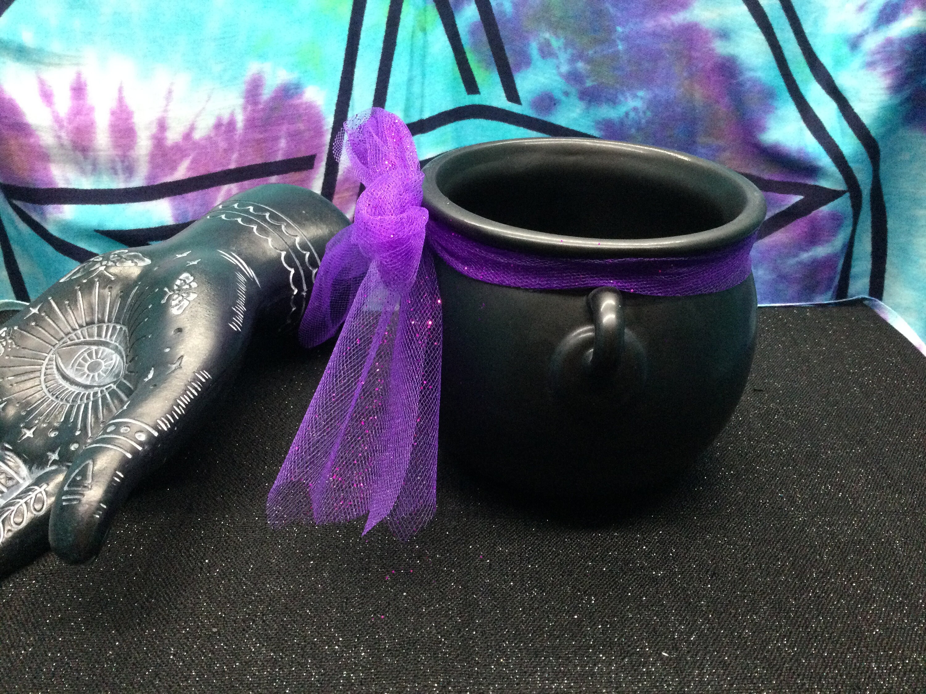 Black Cauldron Witches Cauldron Ceramic Cauldron Candy Dish - Etsy