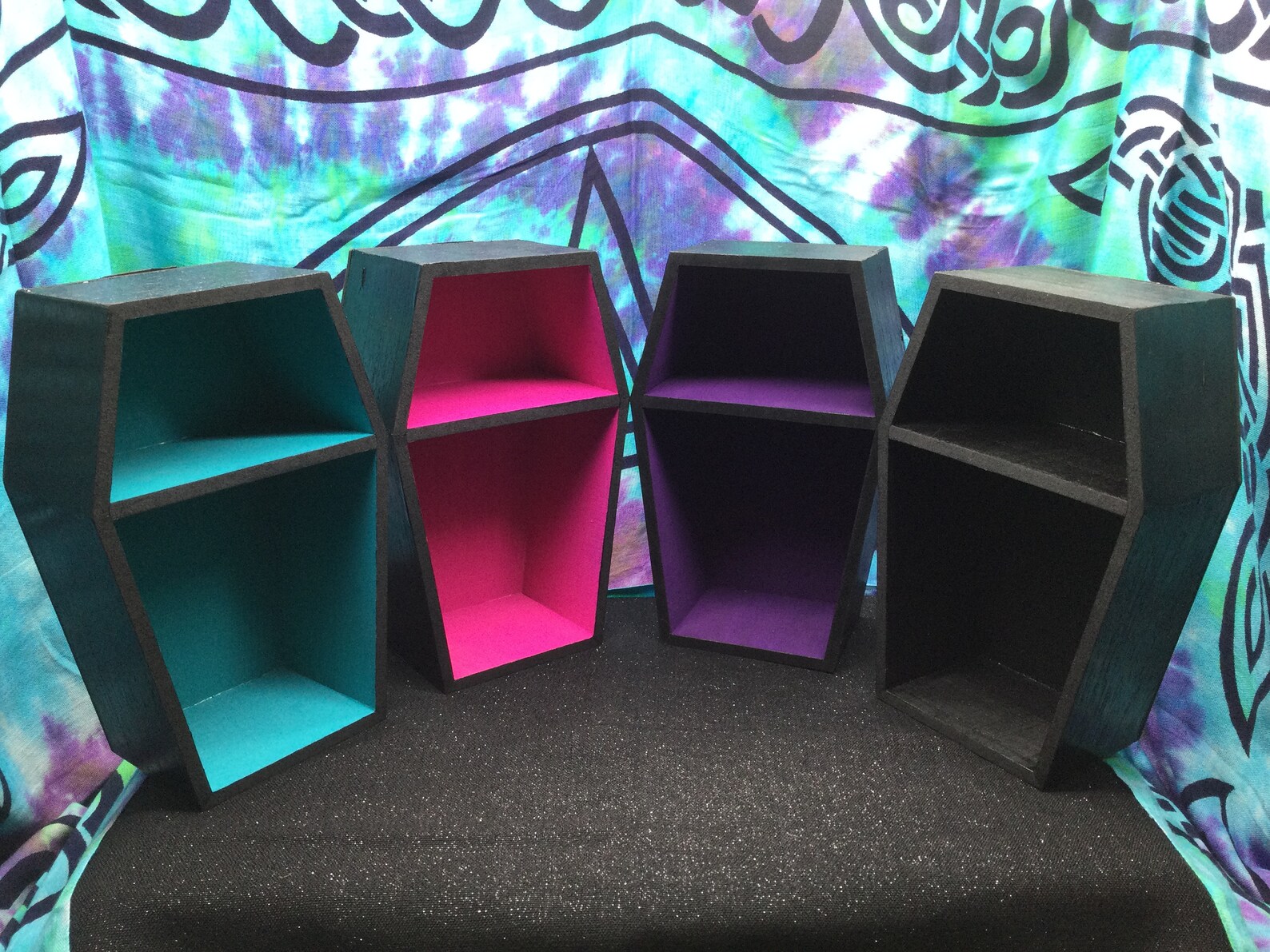 Coffin Shaped Display Shelf Witchy Room Decor Coffin Shadow - Etsy