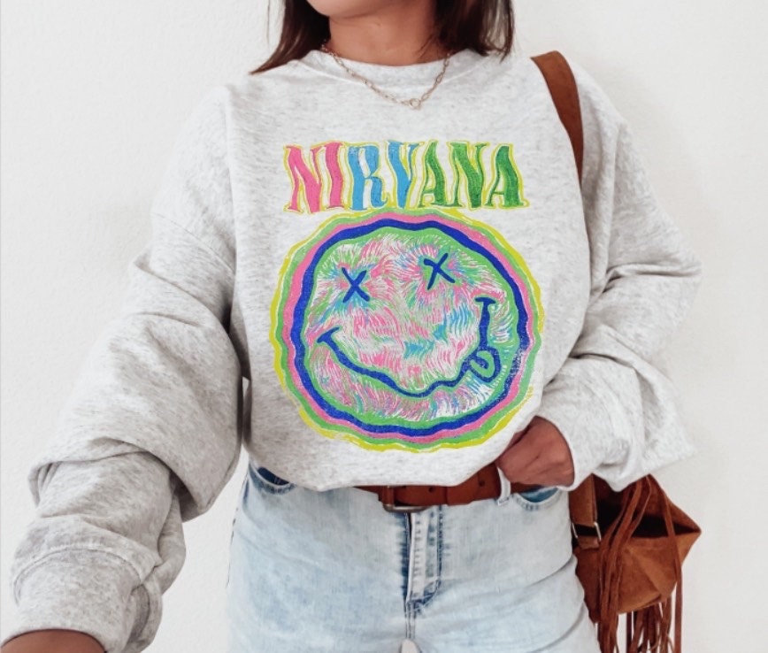 Trendy Nirvana 2022 Sweatshirts Designs 2023 | Shop On Printerval