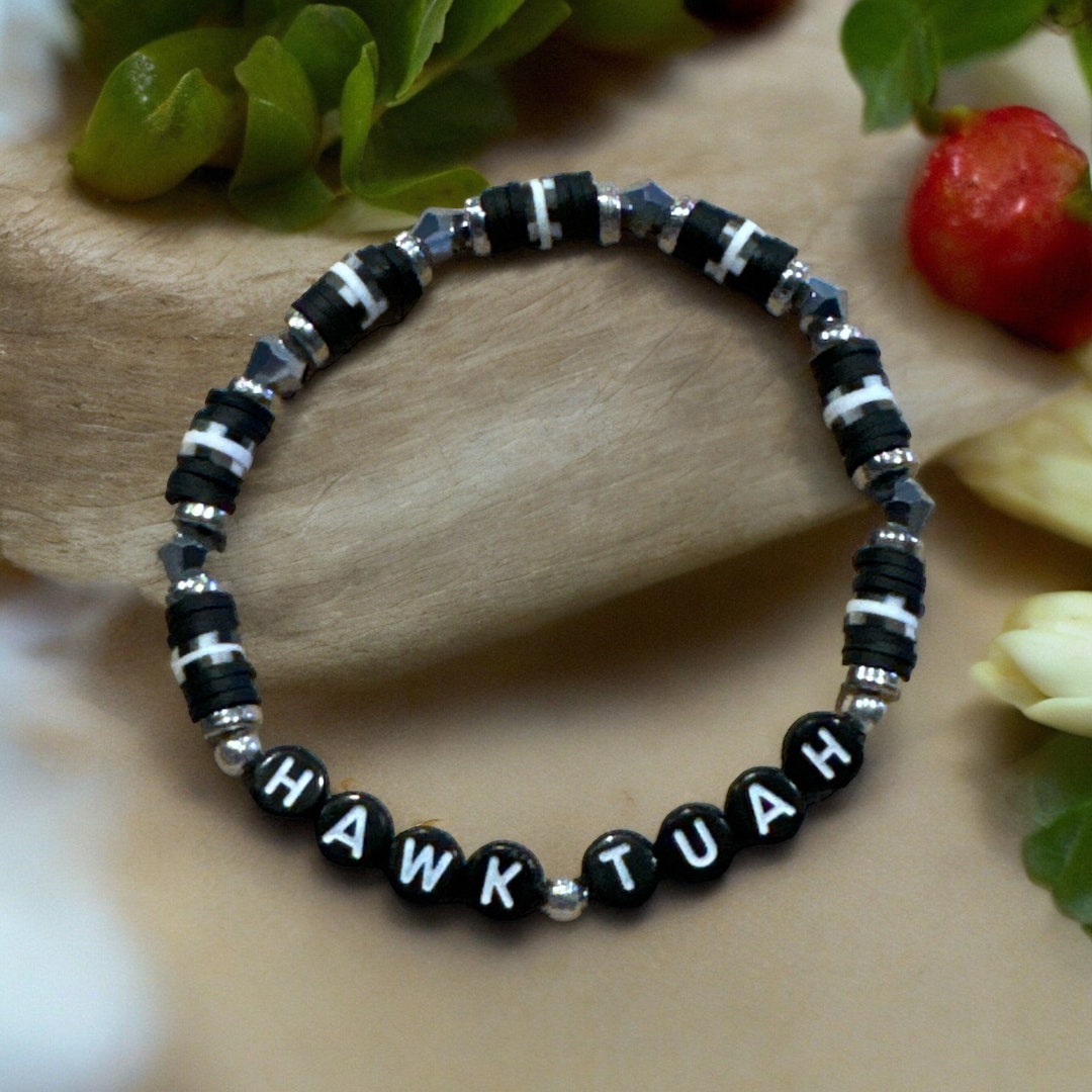 Hawk Tuah Spit on That Thang, Hawk Tuah Bracelet, Hawk Tuah Beaded ...