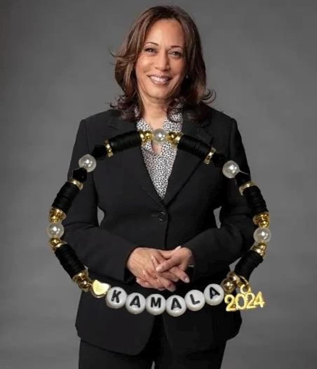 Kamala Harris 2024, Bracelet de perles Harris, Bracelet Harris 2024 ...