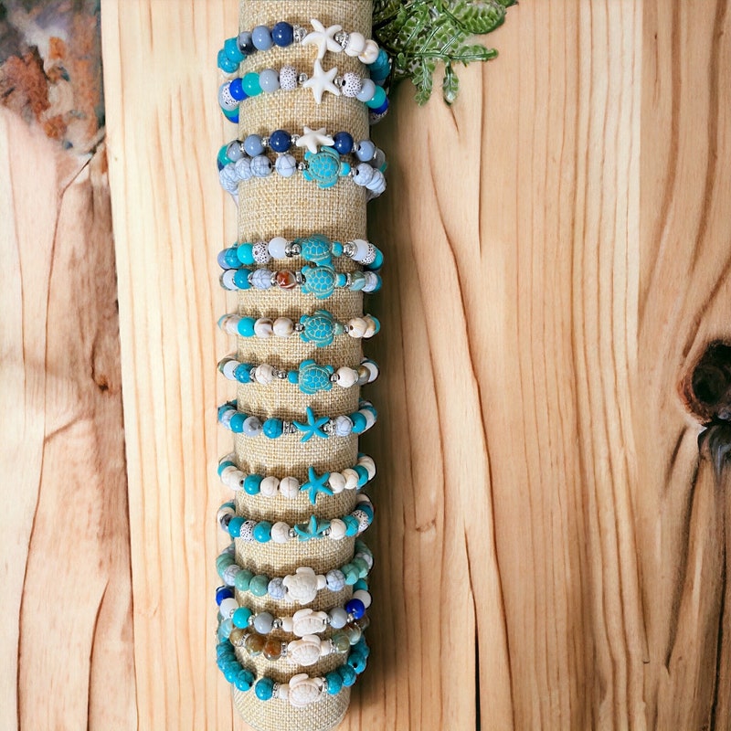 Ocean Themed Beads - Etsy