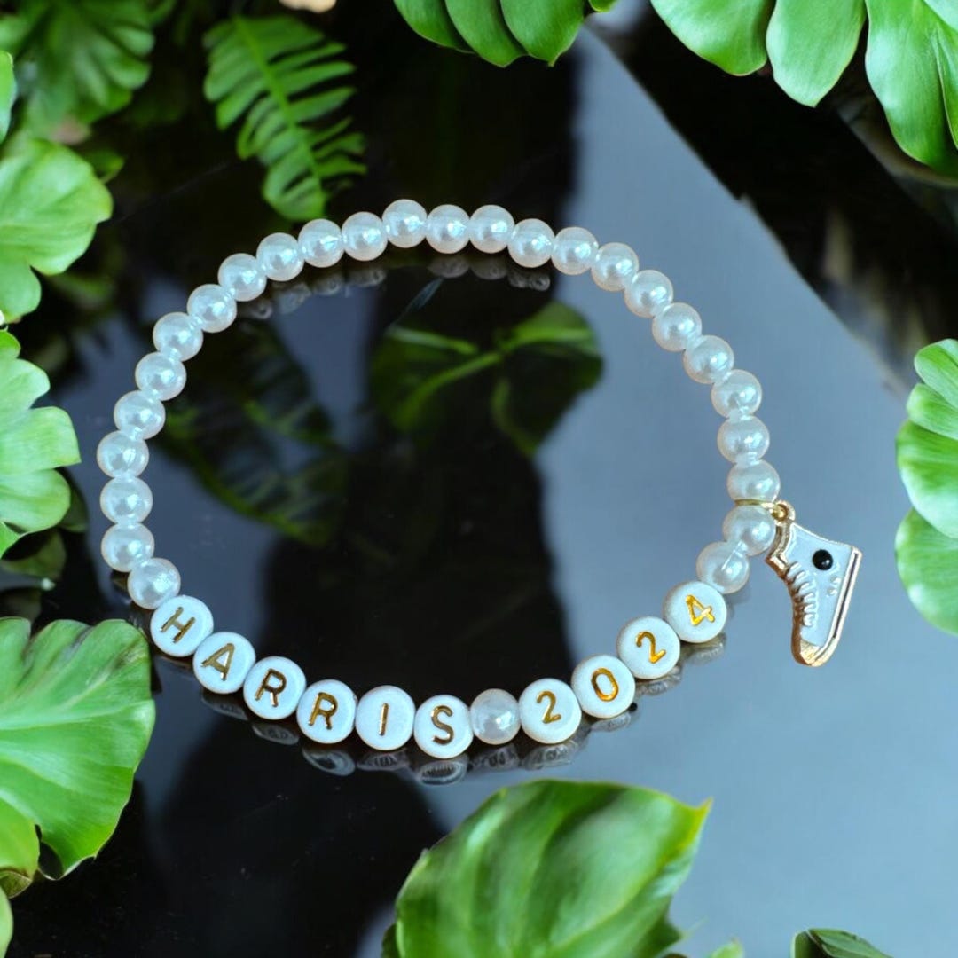 Chucks & Pearls, Chucks and Pearls Bracelet, Kamala Beaded Bracelets ...