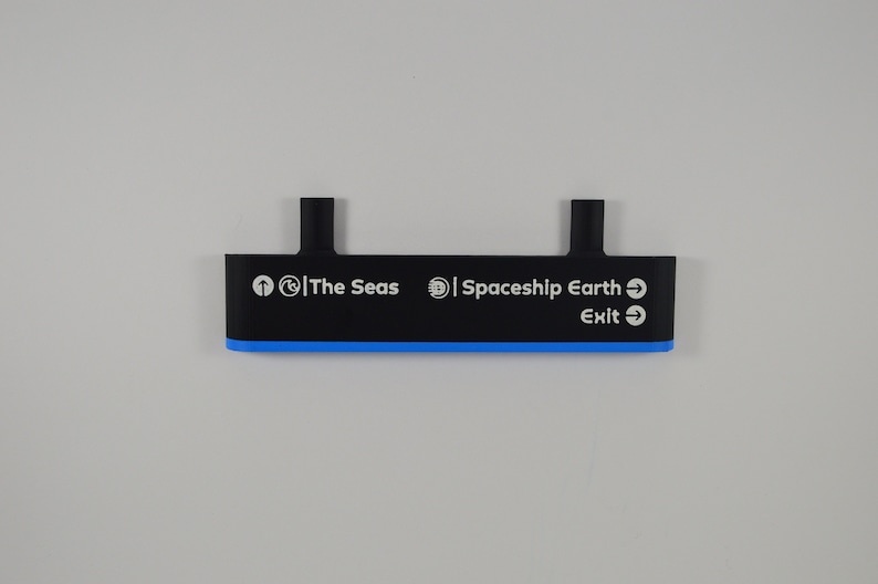 EPCOT Spaceship Earth, the Seas Breezeway Sign - Etsy