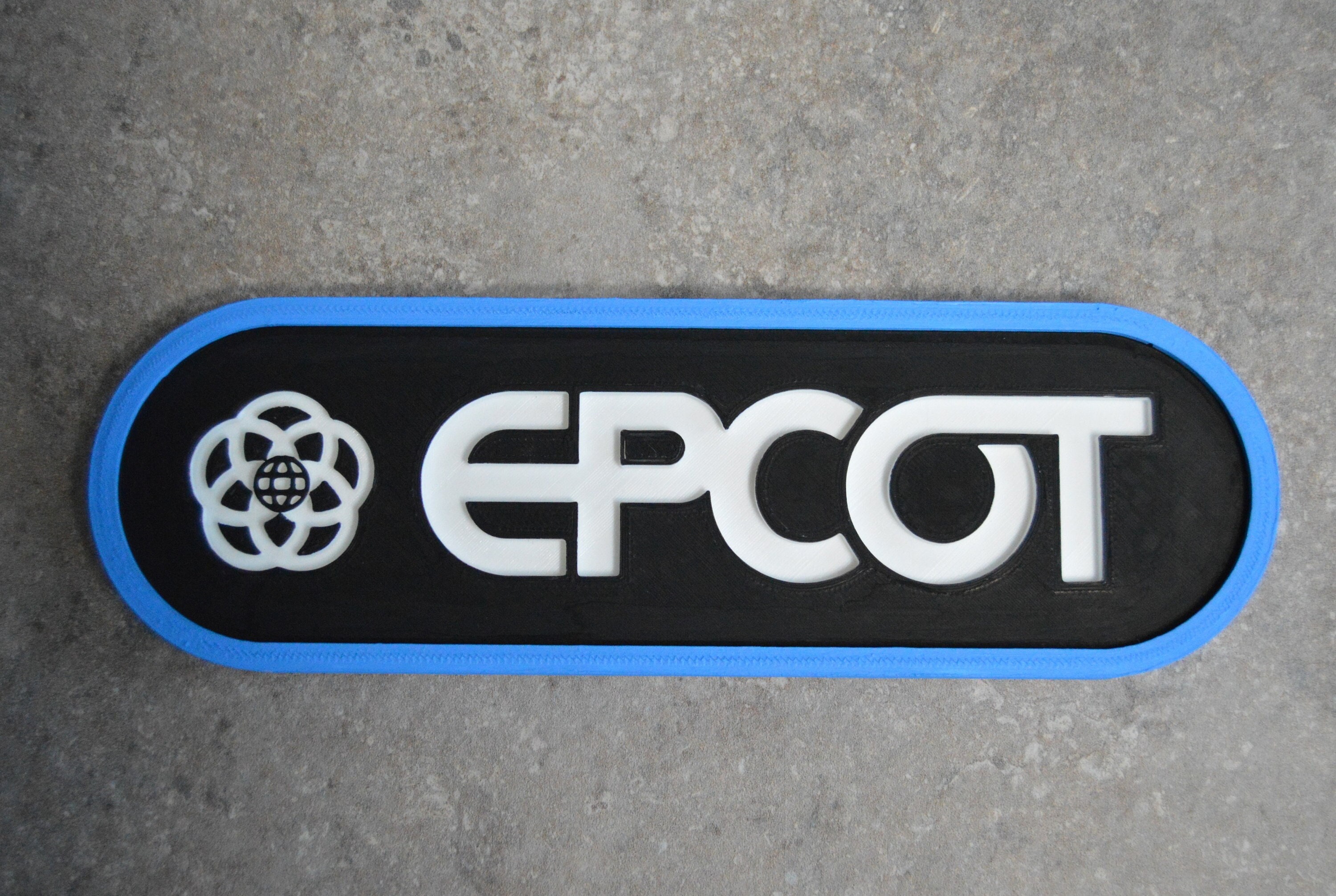 Modern EPCOT Transportation Sign - Etsy