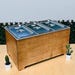 Wooden Chafer Holder Wood Chaffing Dish Warmer Chafing Full Size ...