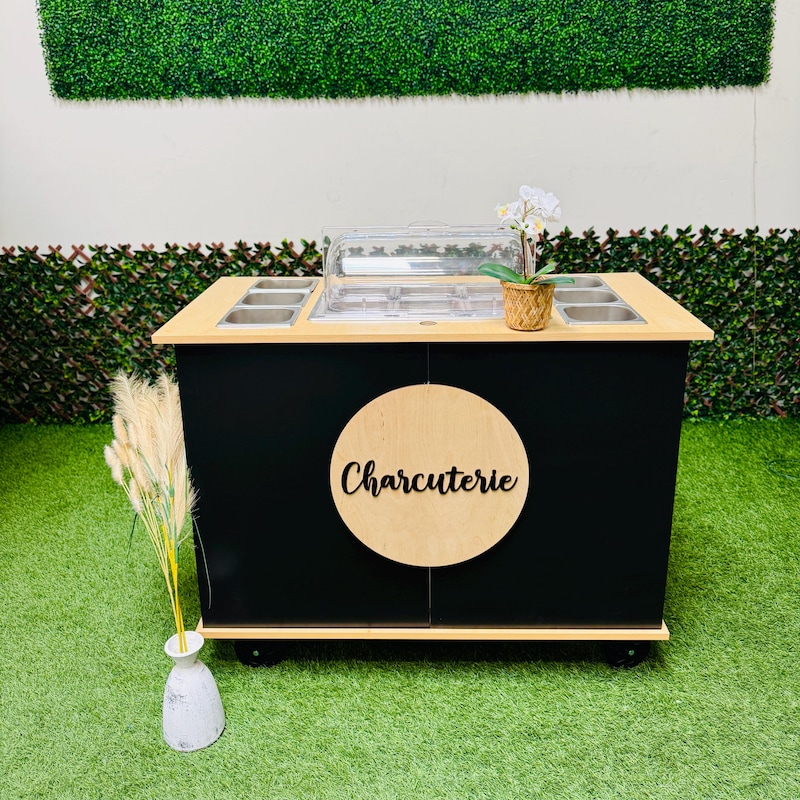 Mobile Charcuterie Cart - Etsy